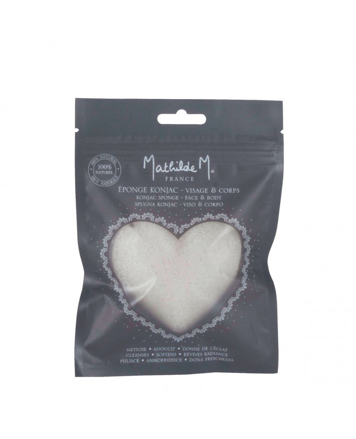 MATHILDE M. - Spugna Doccia 100% Naturale in radice di Konjac - Forma a ...